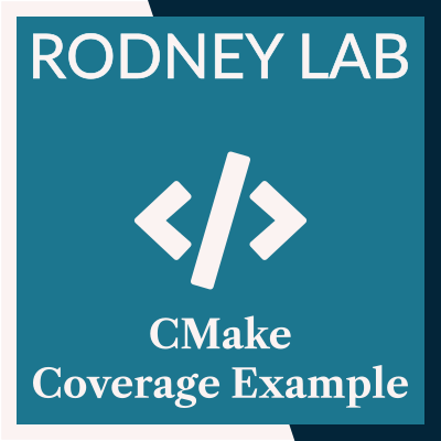 CMake Coverage Example: with GitHub Actions and codecov.io ☑️️ | Rodney Lab