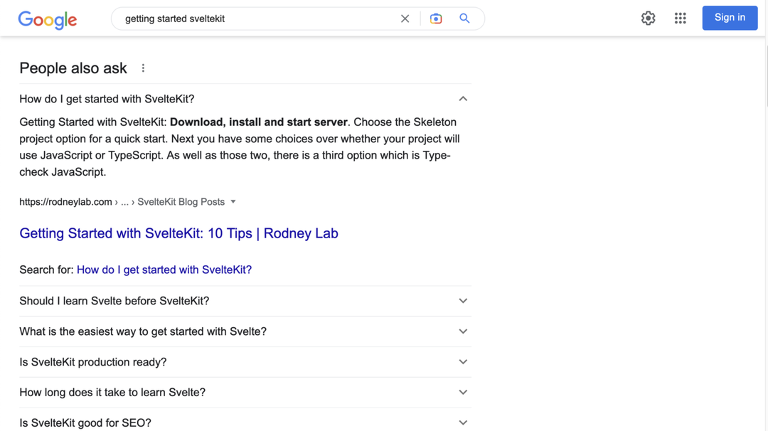 Getting Started with SvelteKit: 10 Tips | Rodney Lab
