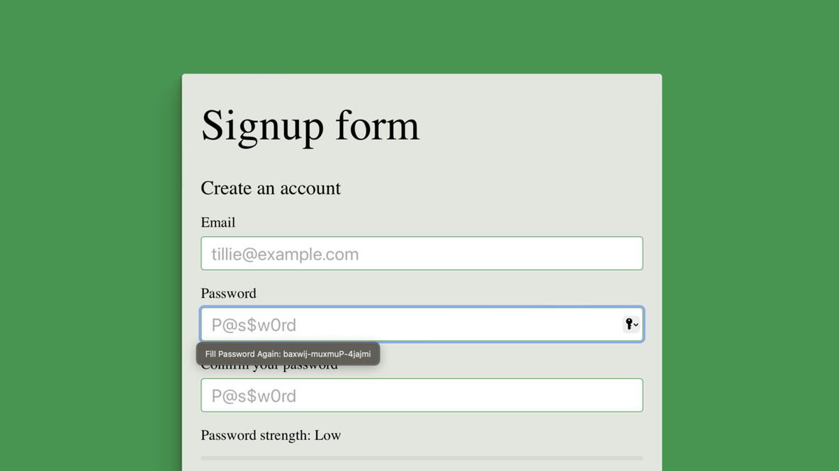 Svelte Login Form Example: Best Practices | Rodney Lab