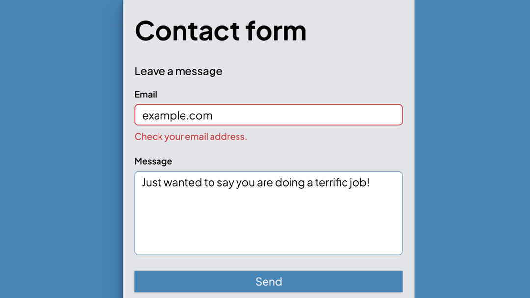 Sveltekit Form Example With 10 Mistakes To Avoid 🛟 Rodney Lab