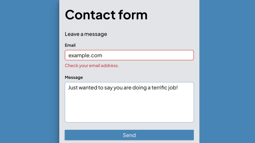 Sveltekit Form Example With 10 Mistakes To Avoid 🛟 Rodney Lab