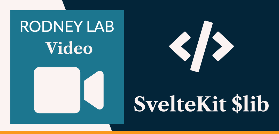 SvelteKit $lib Import Aliases | Rodney Lab