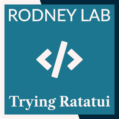 Trying Ratatui TUI: Rust Text-based User Interface Apps 🖥️ | Rodney Lab